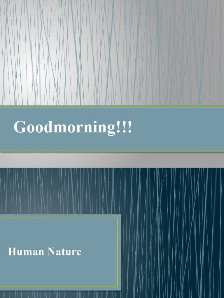 Understanding Human Dignity and Nature | PDF | Human Nature | Dignity