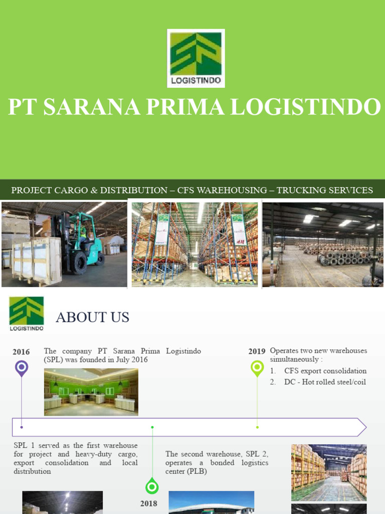 SPL Company Profile 2022 | PDF | Warehouse | Business Process