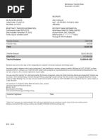 Wells Fargo Wire Transfer Confirmation and Receipt | PDF | Wire ...