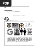 English5 Q3M1L3 Text Type Enumeration | PDF | Learning | Cognition