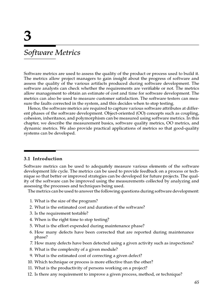 000 Coupling Metrics Software Metrics Pdf Class Computer