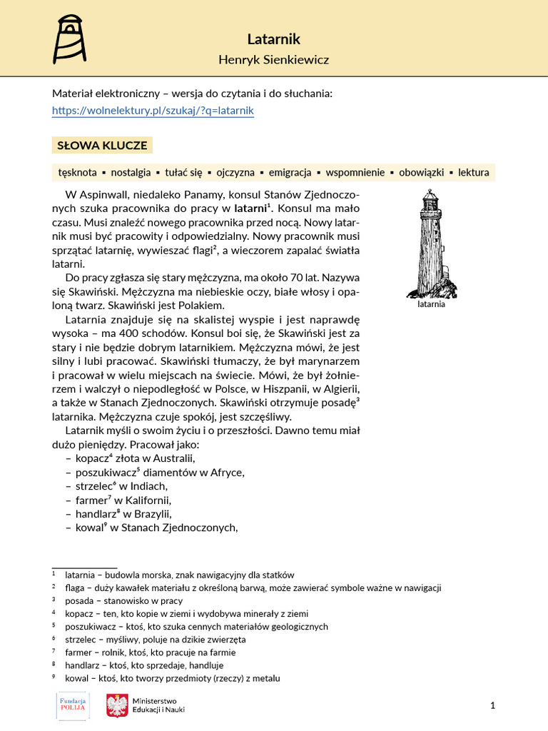 Srodek 12 Latarnik | PDF