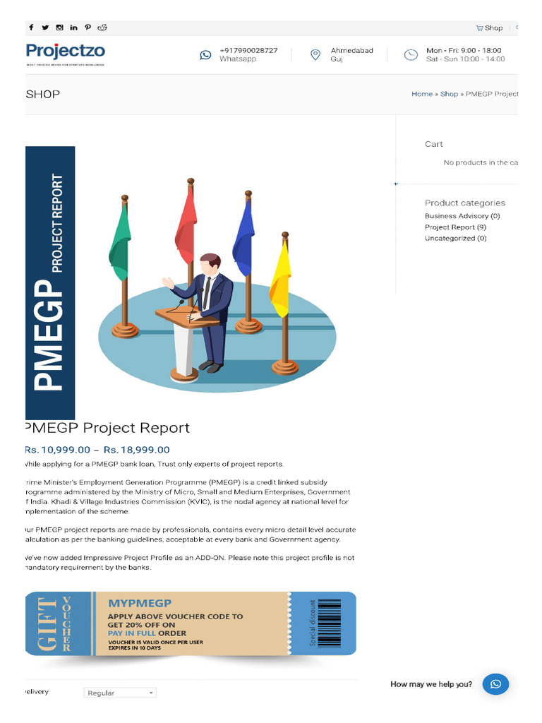 Pmegp Project Report | PDF