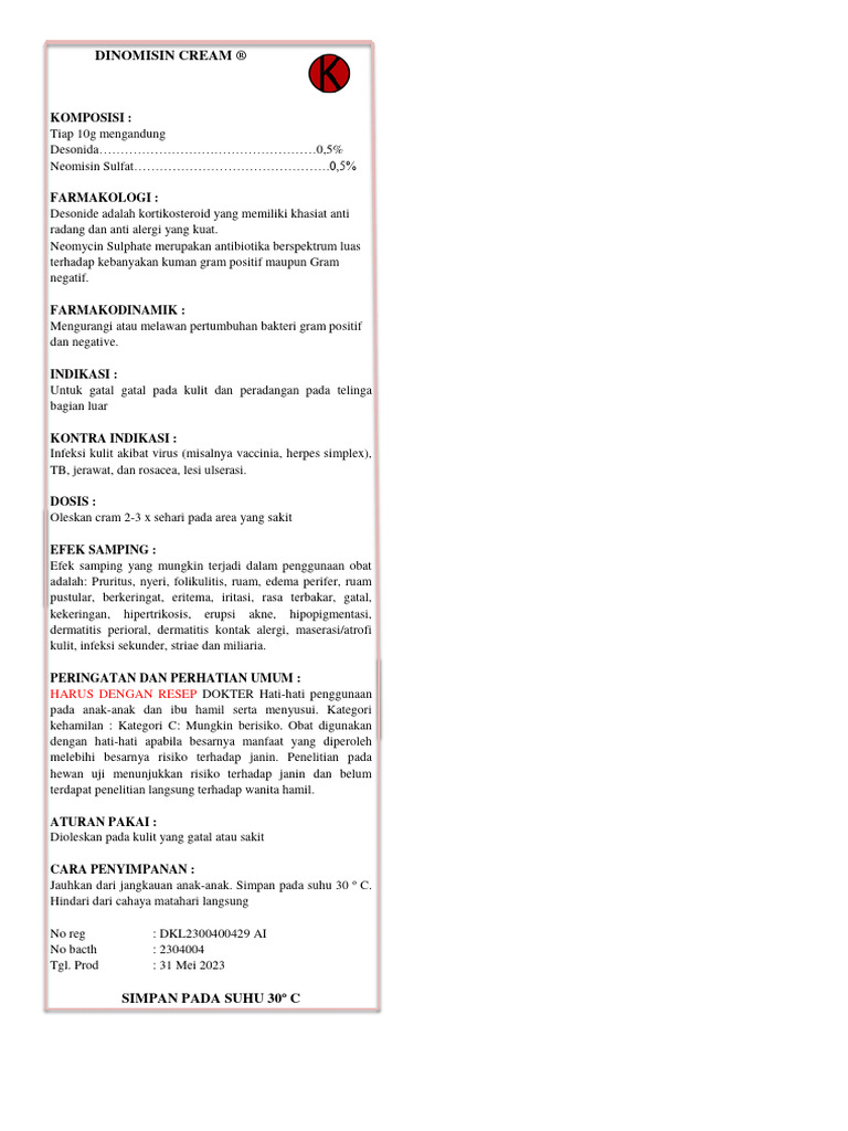 Brosur Cream Ardila Apriliana A | PDF