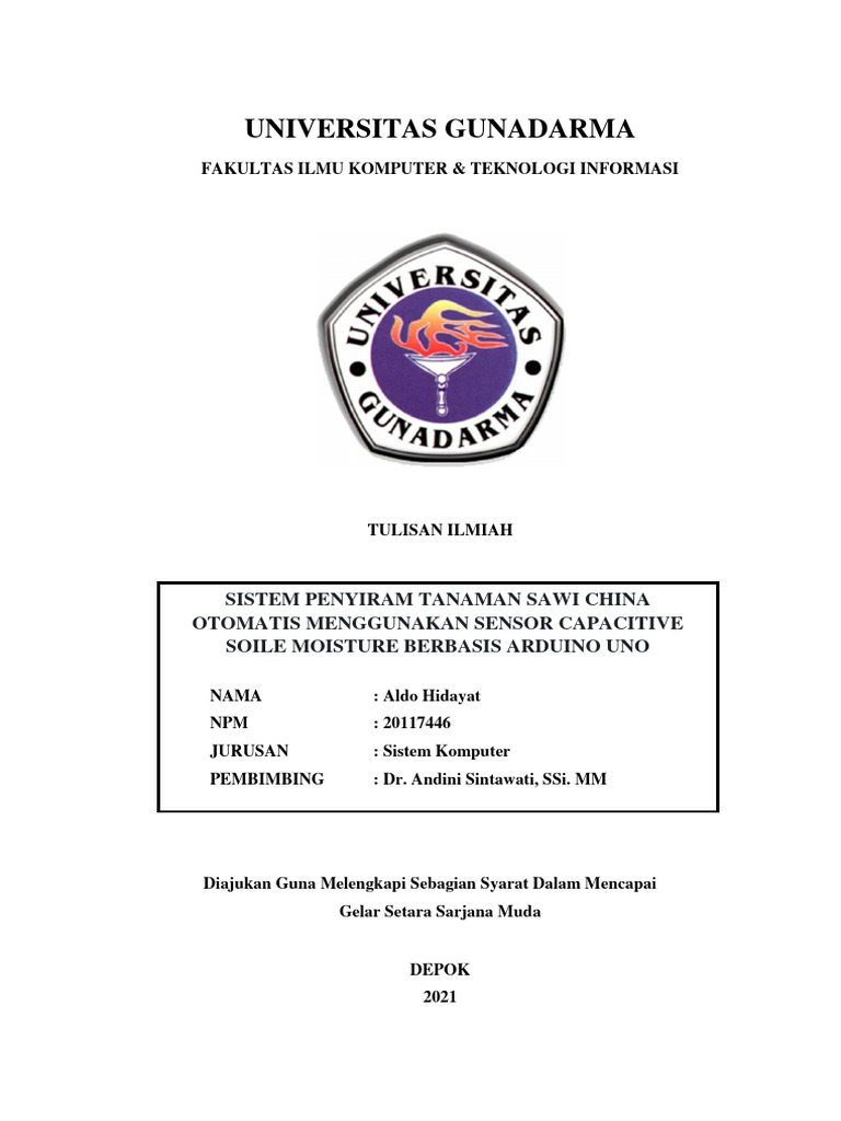 FixPi AldoHidayat 20117446 | PDF | Komputer