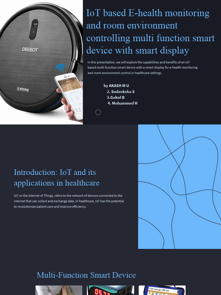 IoT Based E Health Monitoring and Room Environment Controlling Multi Function Smart Device With ...