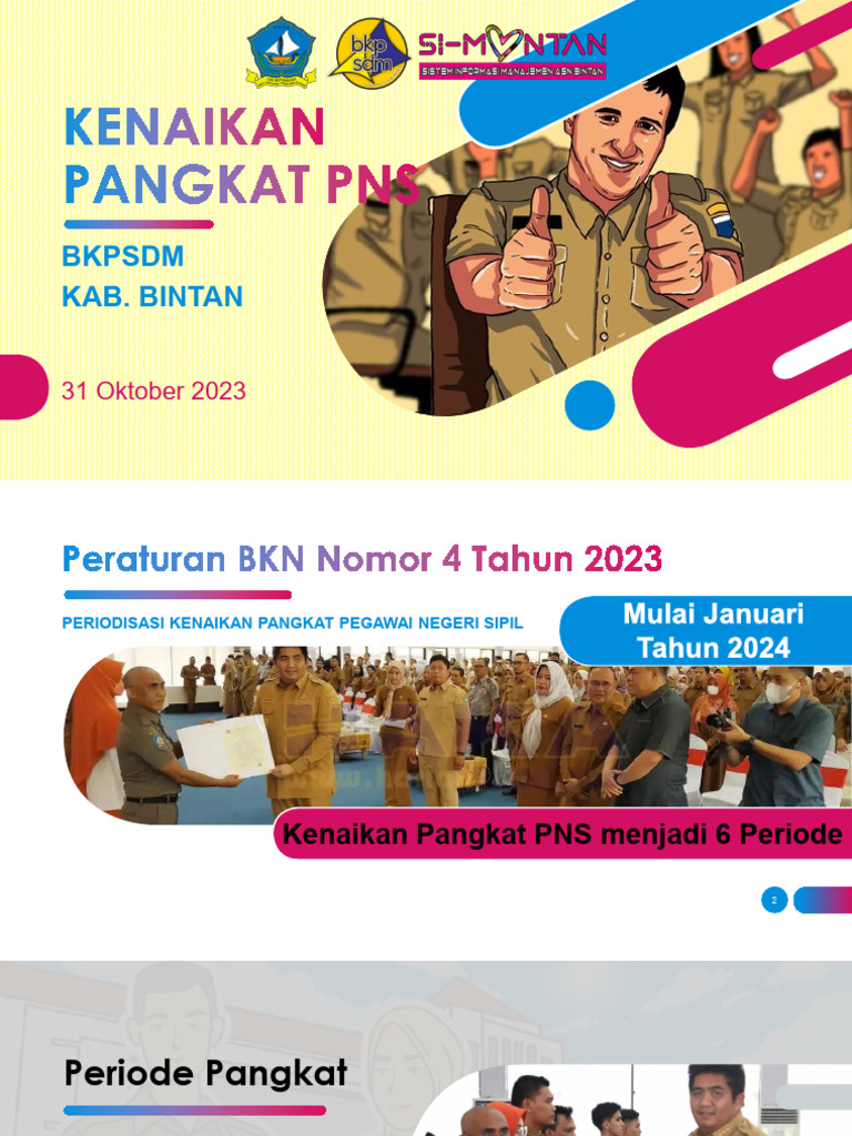 Kenaikan Pangkat PNS 2024 | PDF