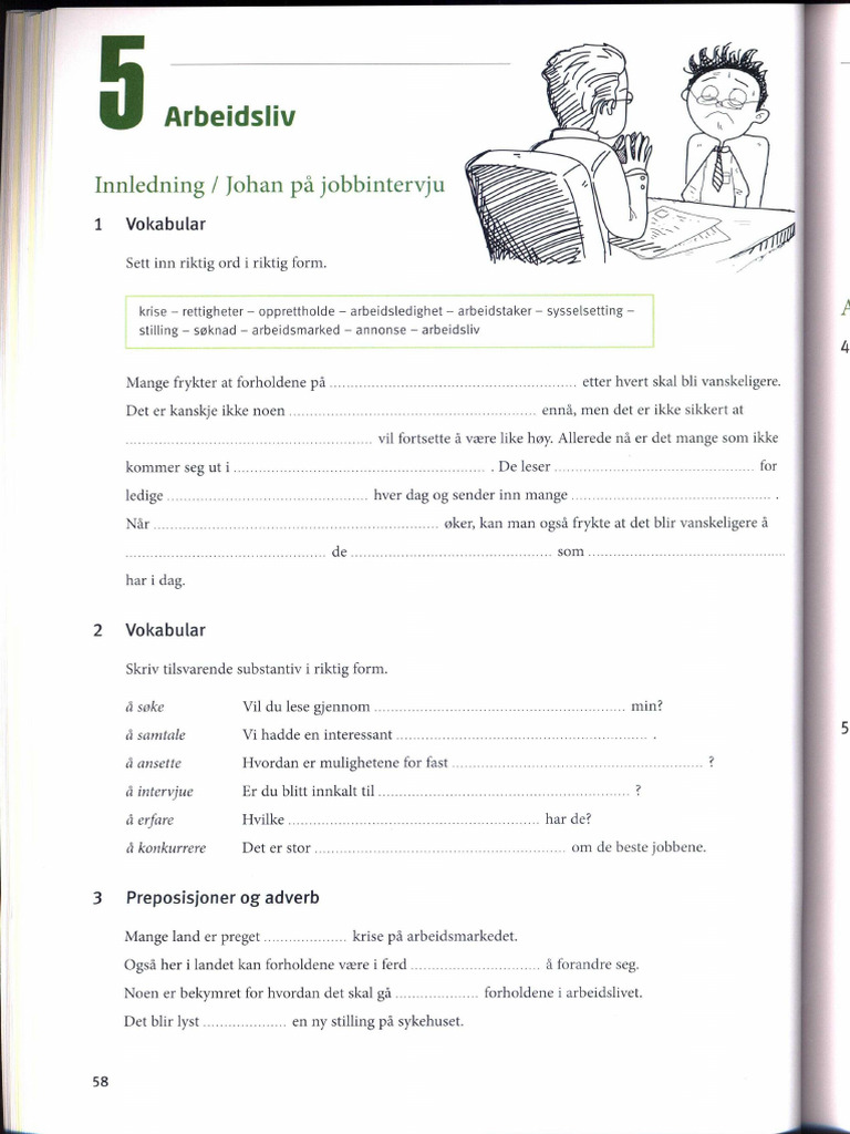 Arbeidsliv Arbeidsbok | PDF