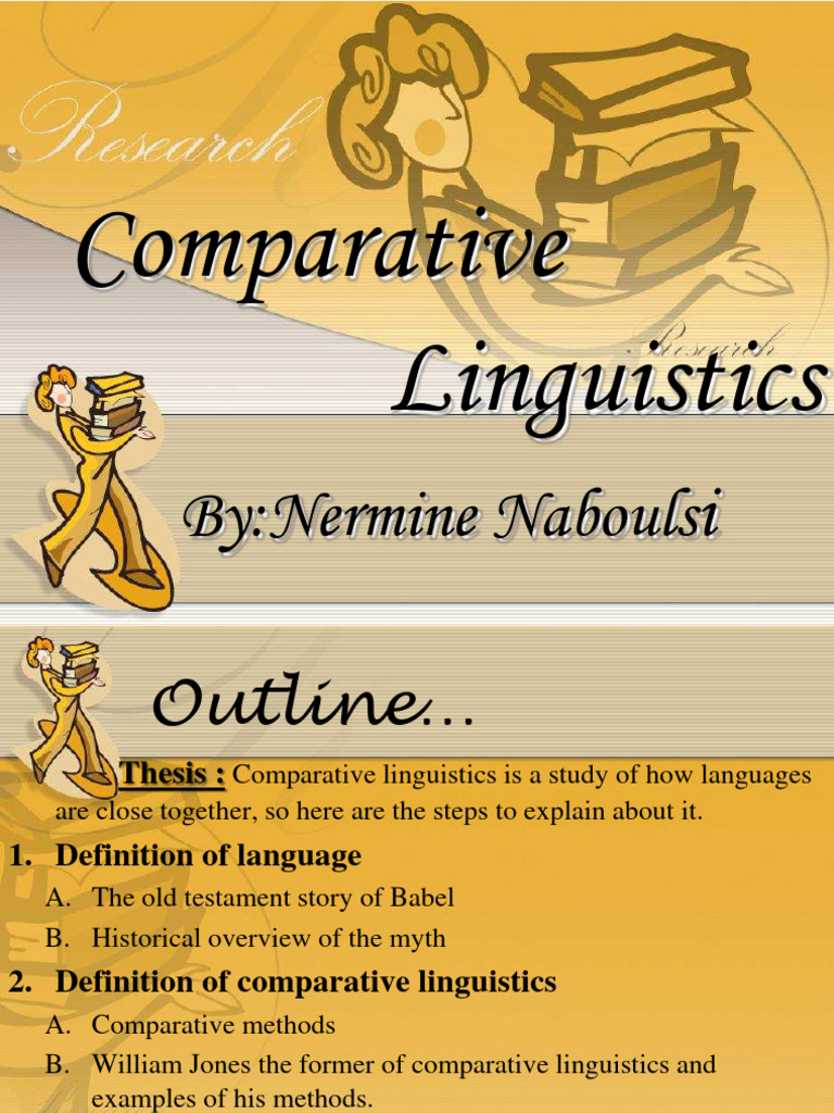 Comparative Linguistics | PDF | Philology | Language Arts & Discipline