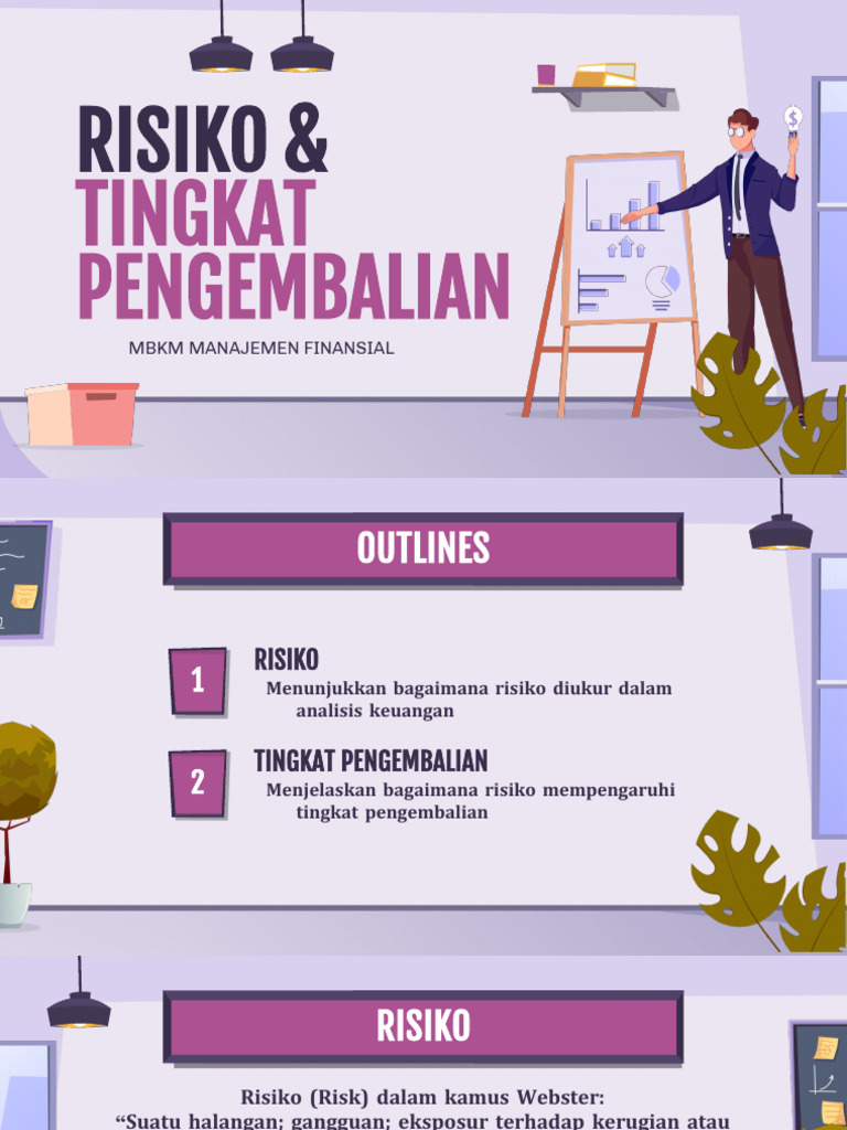 Risiko dan Pengembalian Investasi Finansial | PDF