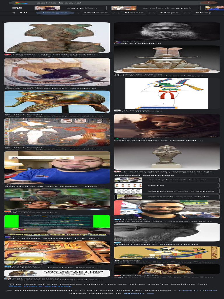 Oziris Beard - Google Search | PDF | Osiris | Human Appearance