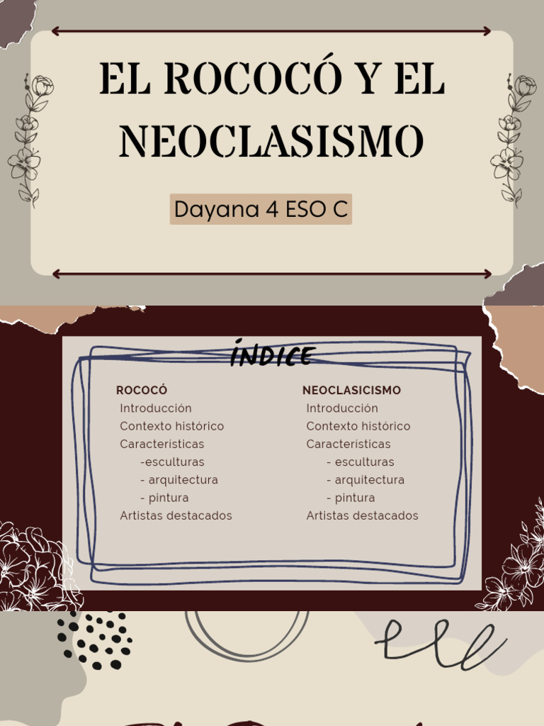 Rococó y Neoclasicismo | PDF | Escultura