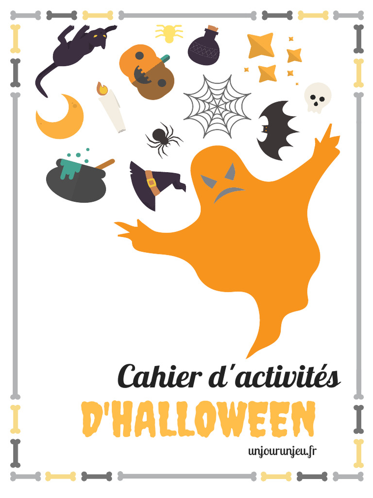 Cahier d'activités Halloween à imprimer | PDF | Halloween