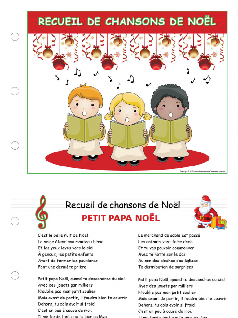 Recueil de Chansons de Noel | PDF