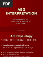 ABG Interpretation | PDF