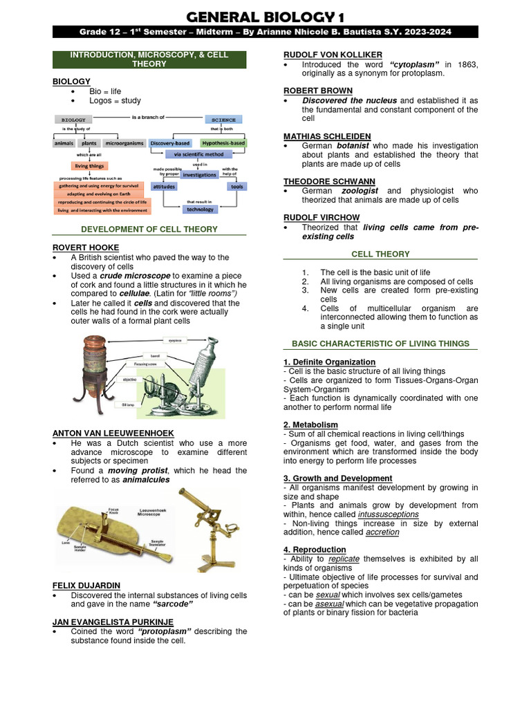 Genbio 1 | PDF | Epithelium | Connective Tissue