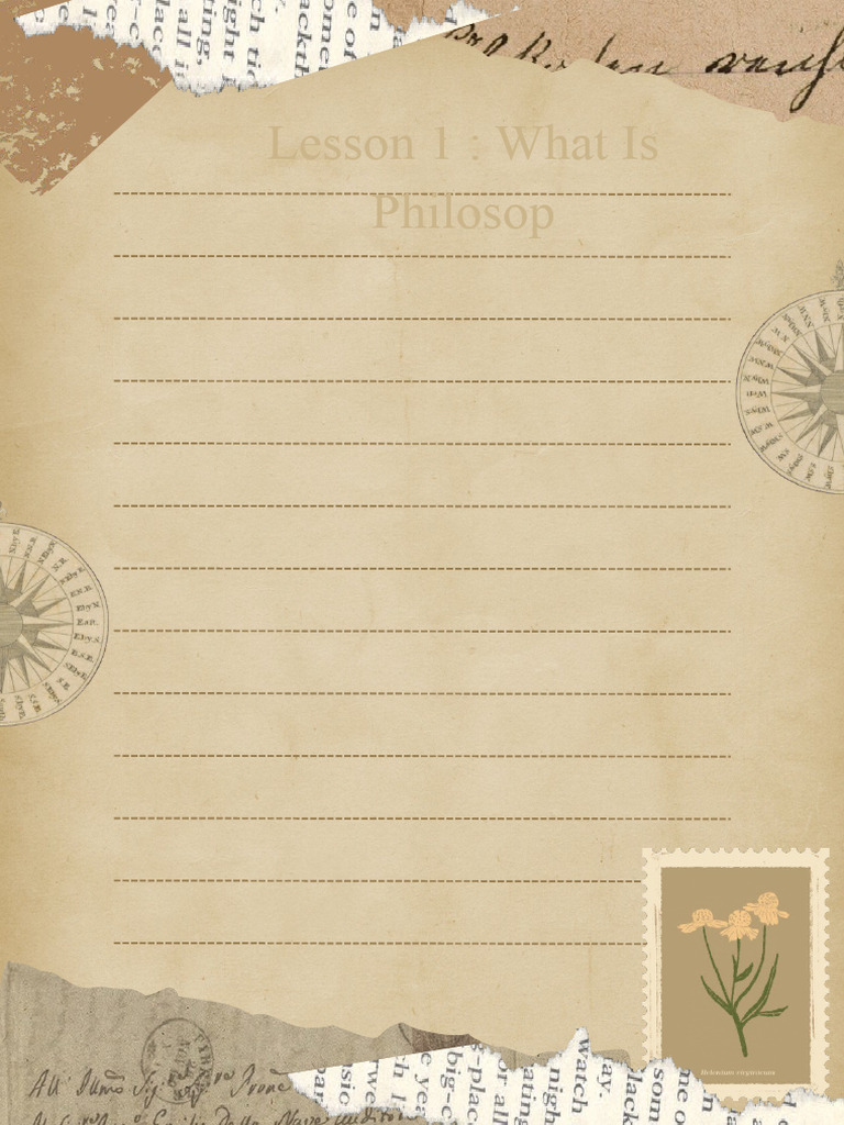 Brown Cream Vintage Old Notes Document | PDF