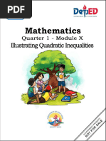 Illustrates Quadratic Inequalities | PDF | Inequality (Mathematics ...