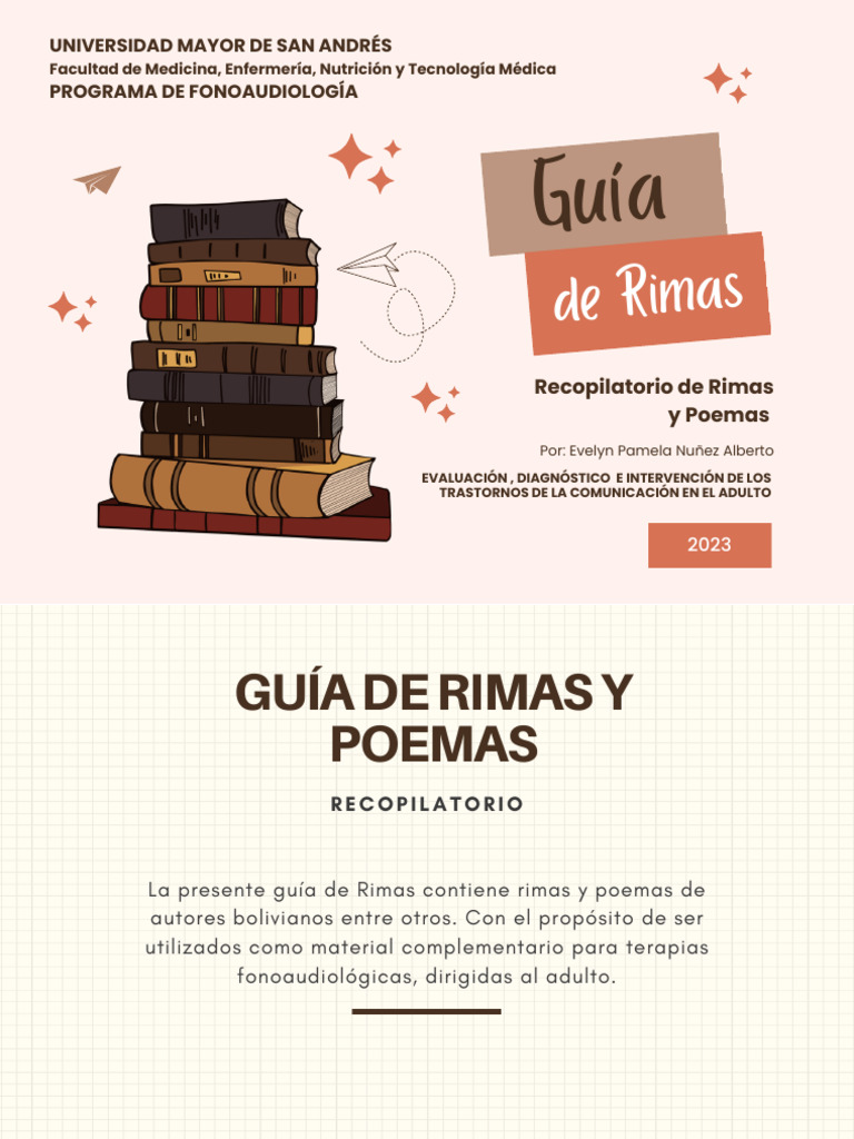 Guía de Rimas | PDF