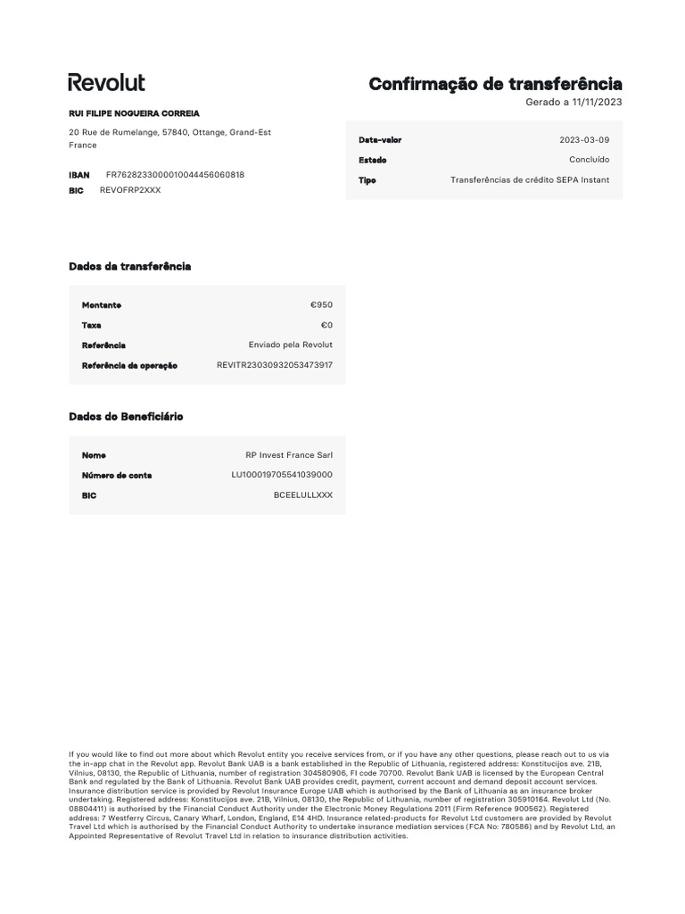 Transaction Confirmation Report en GB Be1dc9 | PDF | Banks | Business