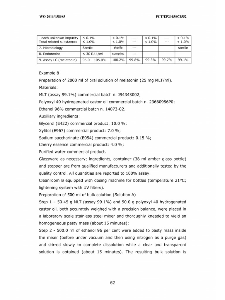 Melatonin Oral Drop | PDF