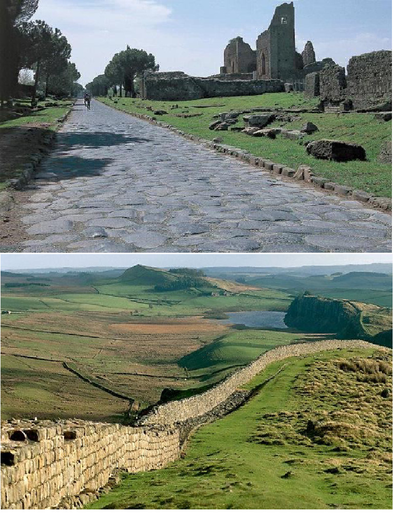 Jalan Raya Rom N Tembok Pertahanan | PDF