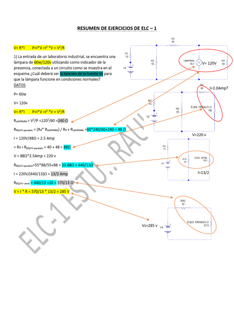 EJERCICIOS DE ELC 1 | PDF | Ciencia de los Materiales | Ingeniería ...