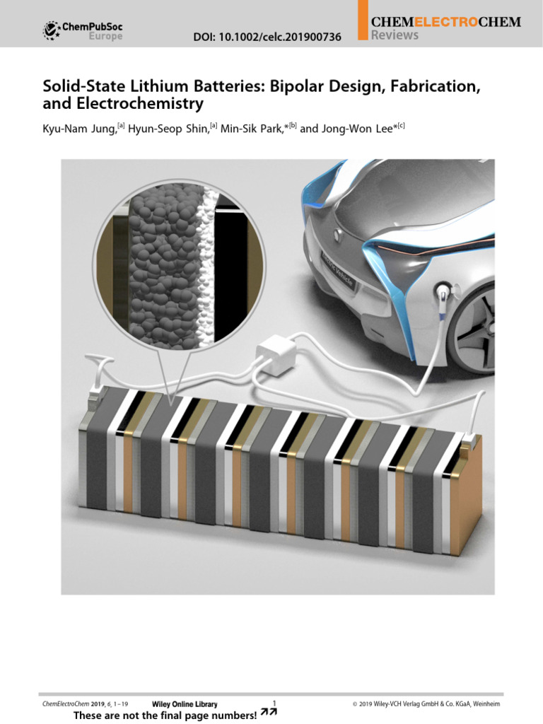 2019 - Jung - Solid State Lithium Batteries Bipolar Design, Fabrication ...