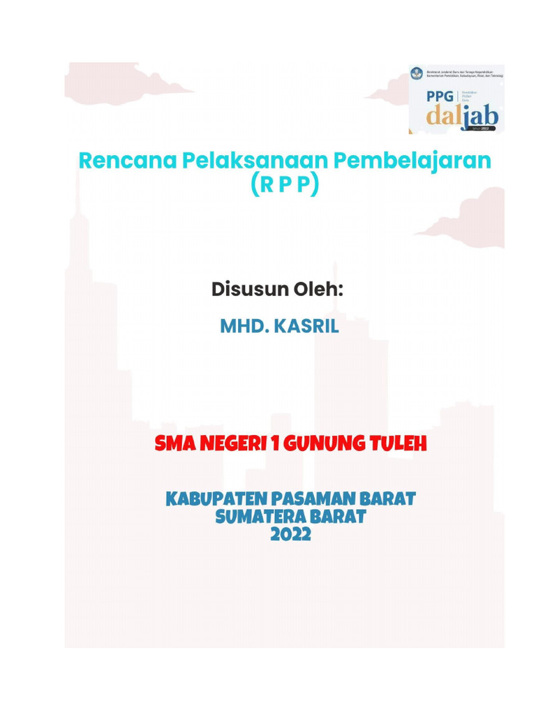 RPP Pertemuan 1 (Revisi) K-13 Metode PBL | PDF | Karier & Perkembangan