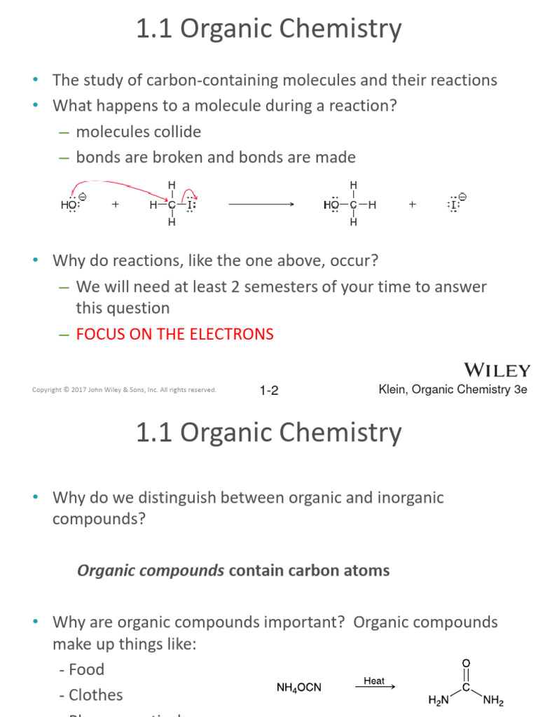 Chapter 1 Part 1 | PDF | Chemical Bond | Organic Compounds