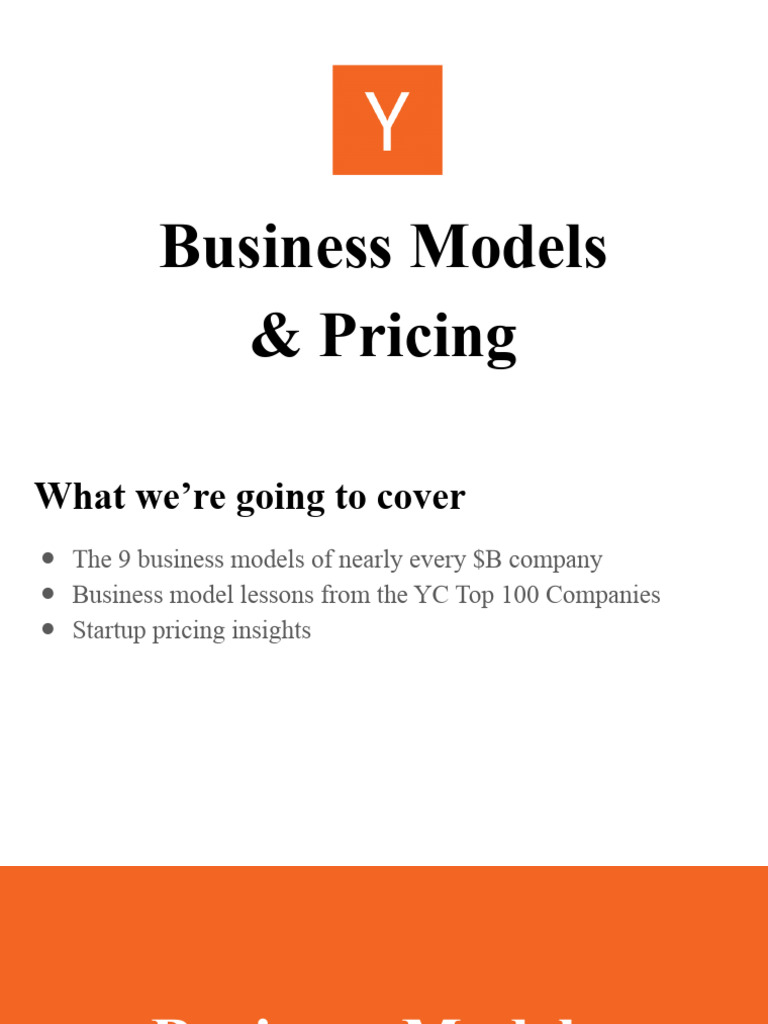SUS - Business Models & Pricing - Public | PDF | Subscription Business ...