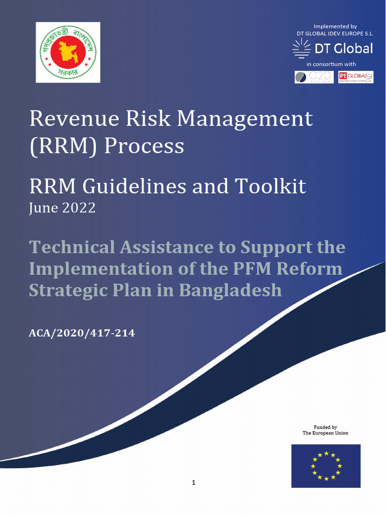 RRM Guidelines and Toolkit V2.1 Final | PDF | Risk | Risk Management