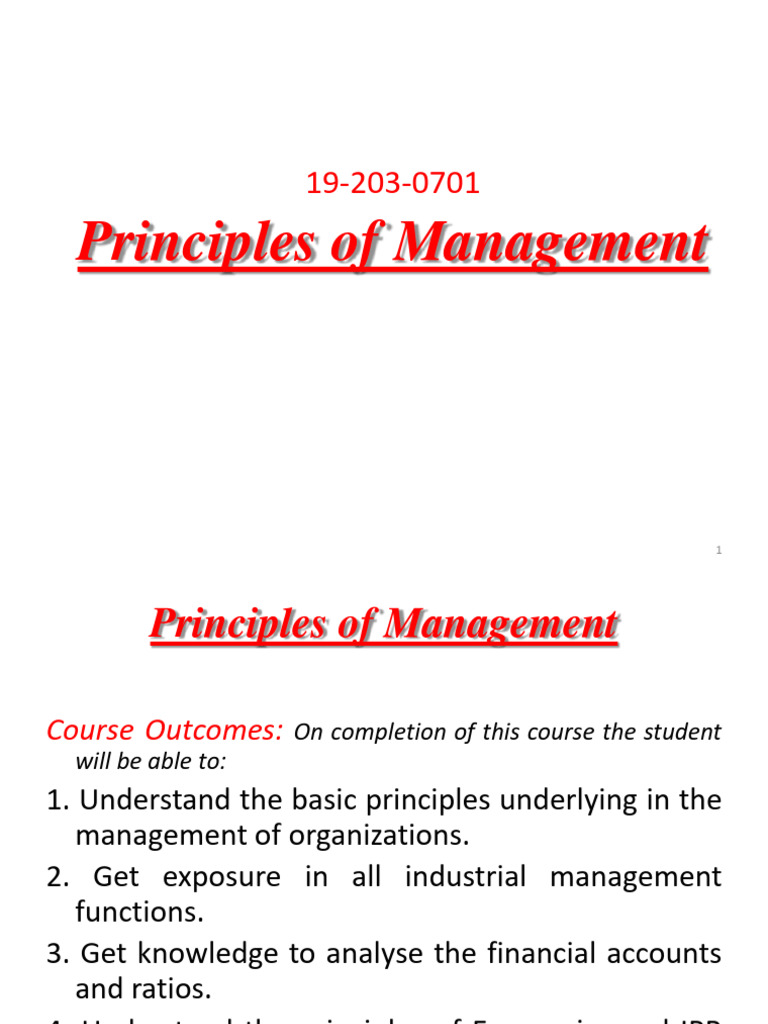 Pom Module 1 | PDF | Partnership | Ownership