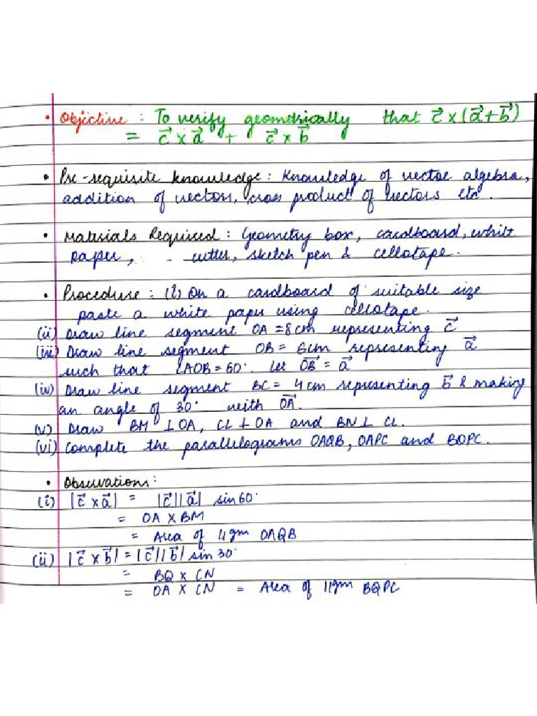 Maths Lab Activity No. 8 | PDF