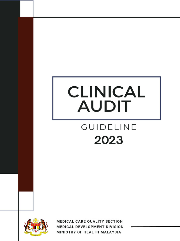 Clinical Audit Guideline 2023 | PDF | Health Care | Audit