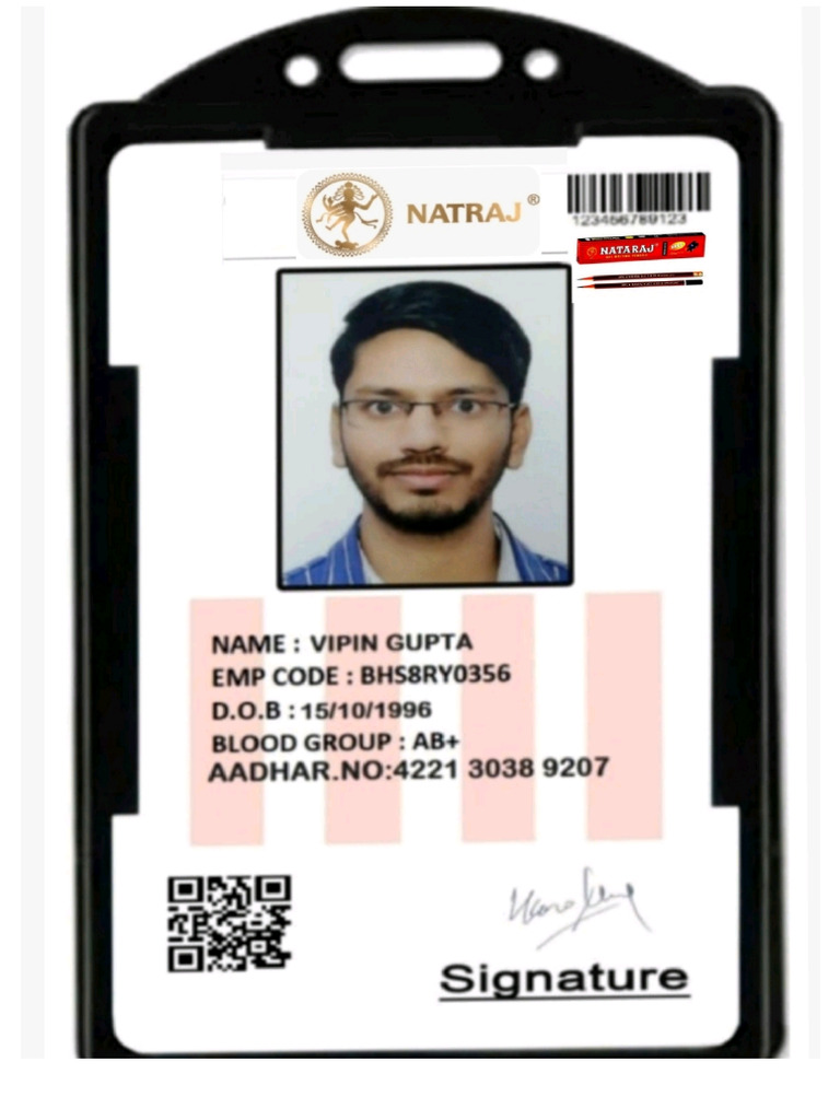 Vipin Gupta Natraj Company | PDF