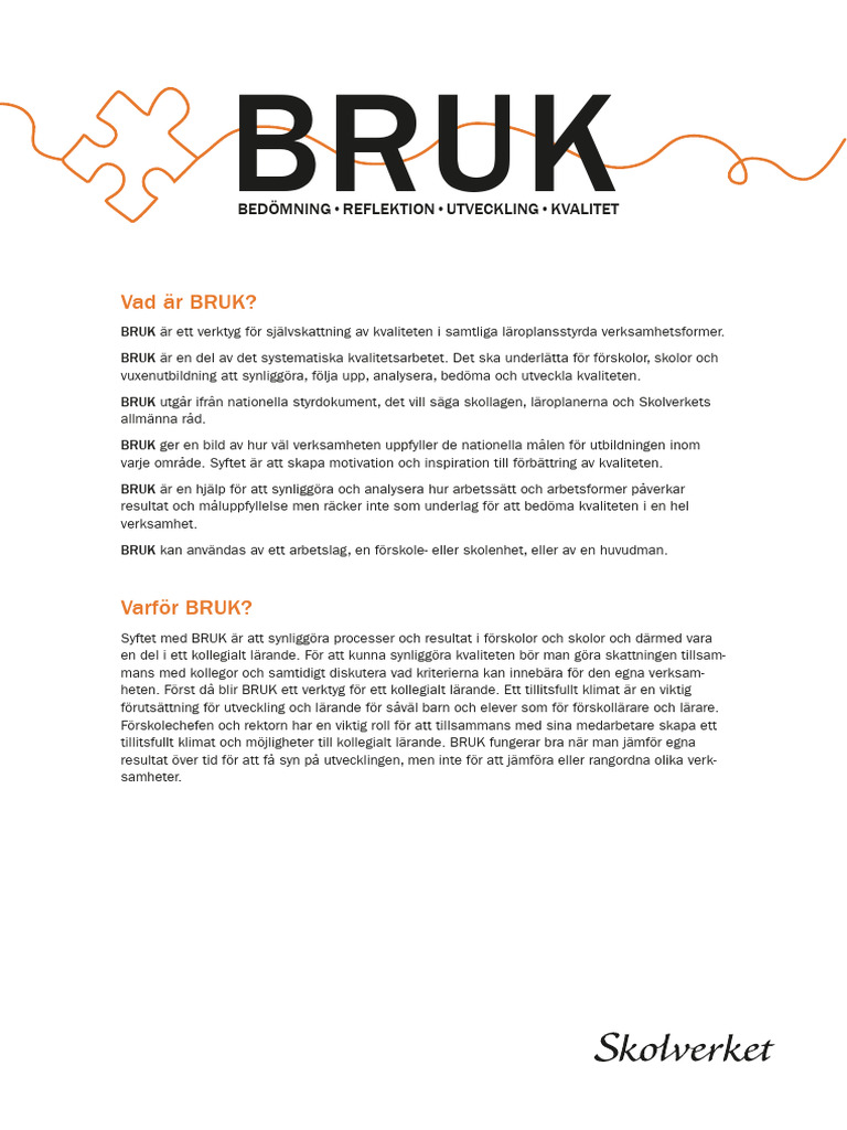 Vad Är BRUK | PDF