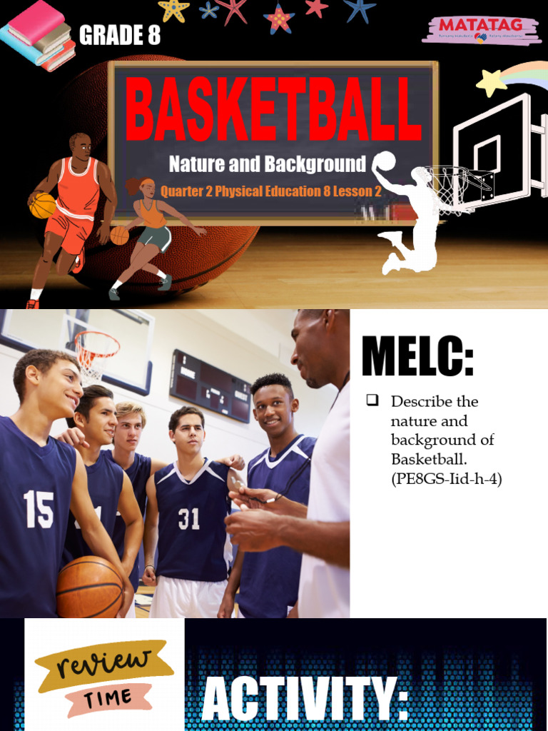 q2 Ppt-Pe 8-Lesson 2 (Nature - Background of Basketball) | PDF | Sports ...
