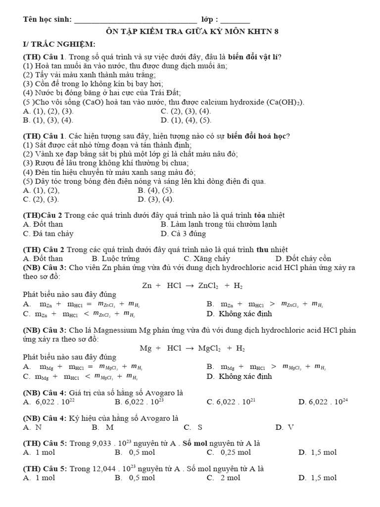 ON KTGK 1 KHTN8 HC | PDF