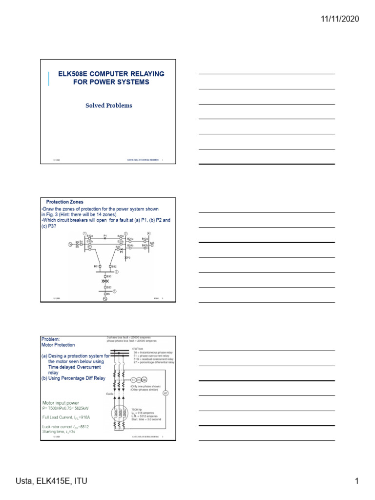 Power System Protection Guide | PDF | Relay | Electrical Components