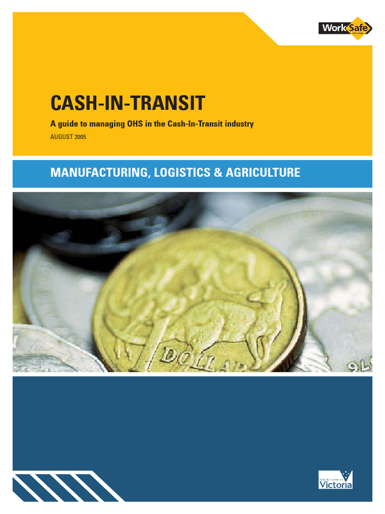 Cash in Transit | PDF | Occupational Safety And Health | Risk