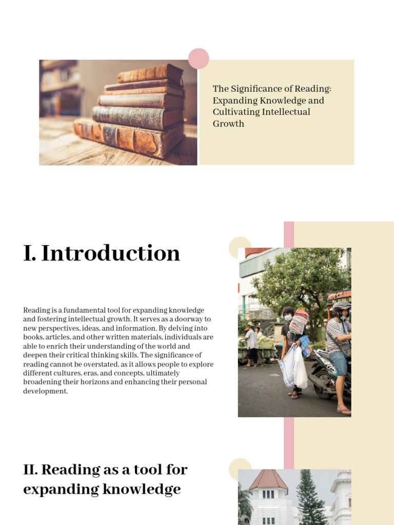 Importance of Reading | PDF | Critical Thinking | Reading Comprehension