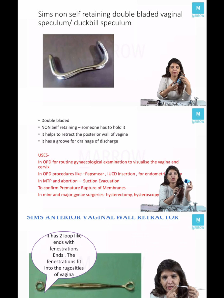 Obgy Instruments Marrow | PDF