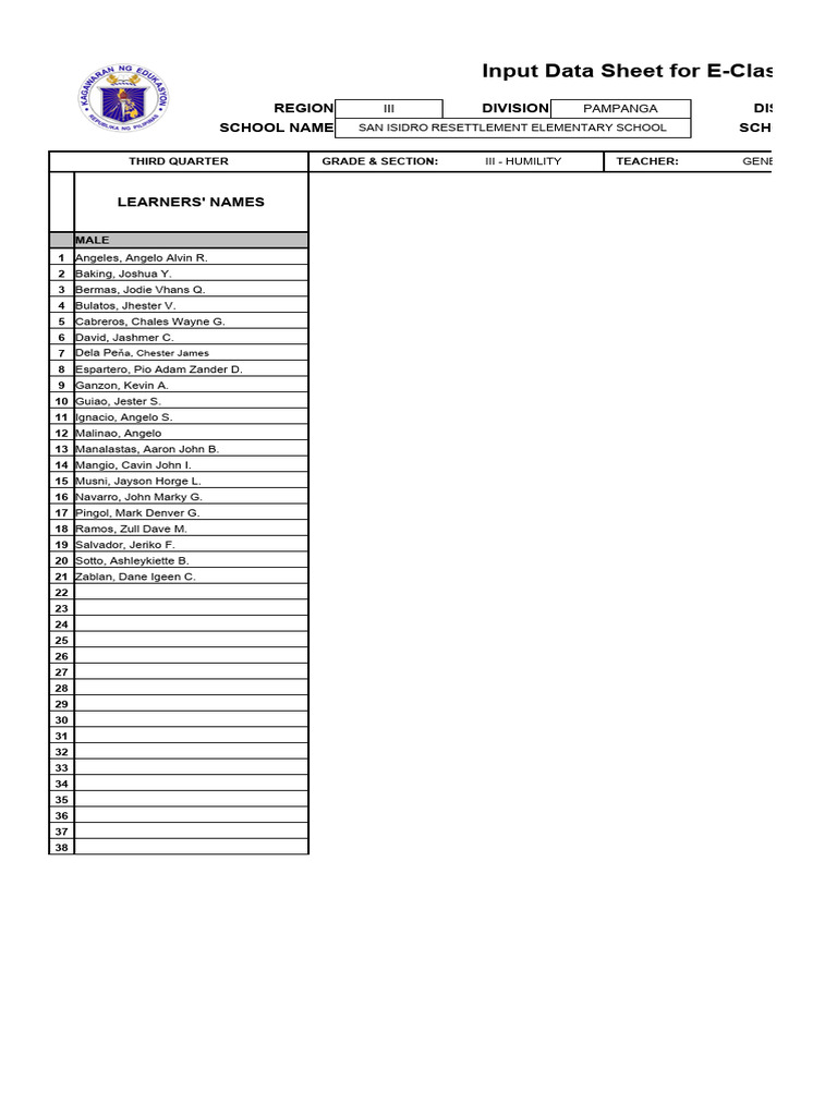 3rd GRADING MATN AND APAN | PDF