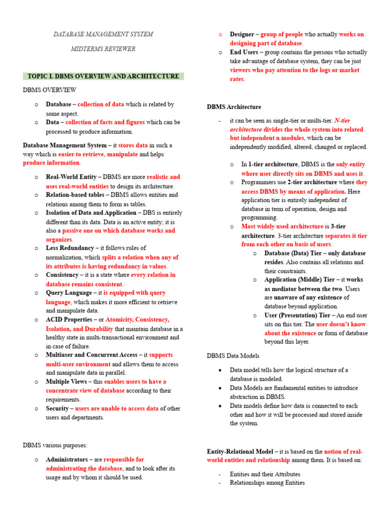 Database Management System | PDF | Relational Database | Databases