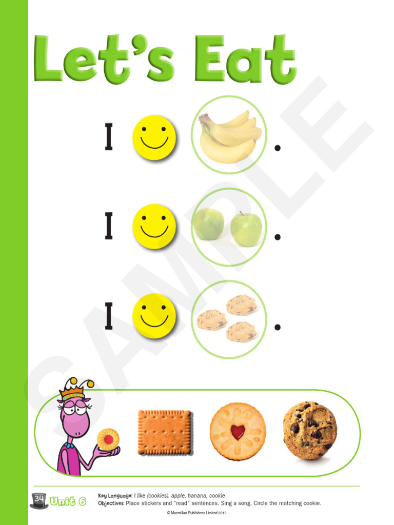 Grade 3 Unit 6 Language Activities | PDF | Fruit