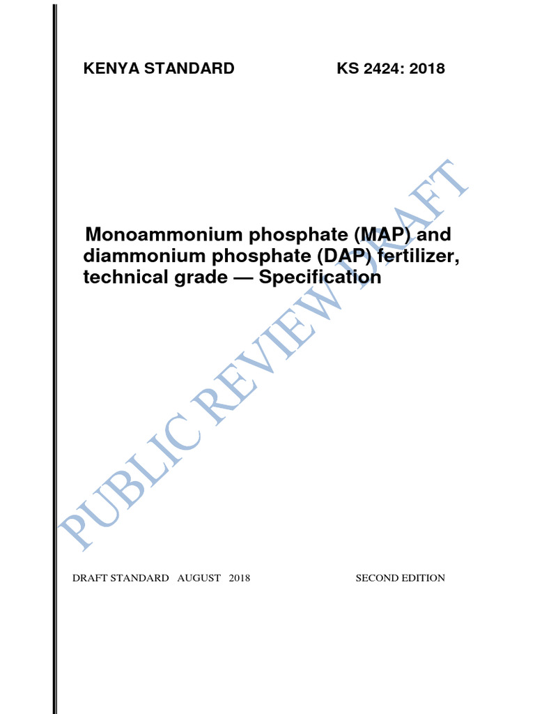 Monoammonium Phosphate (MAP) and Diammonium Phosphate (DAP) Fertilizer ...
