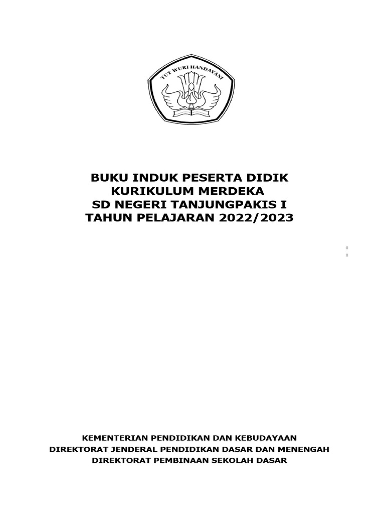 Buku Induk Ikm 2022_2023 | PDF