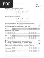 Sprawdzian Klasa 3 Polski | PDF