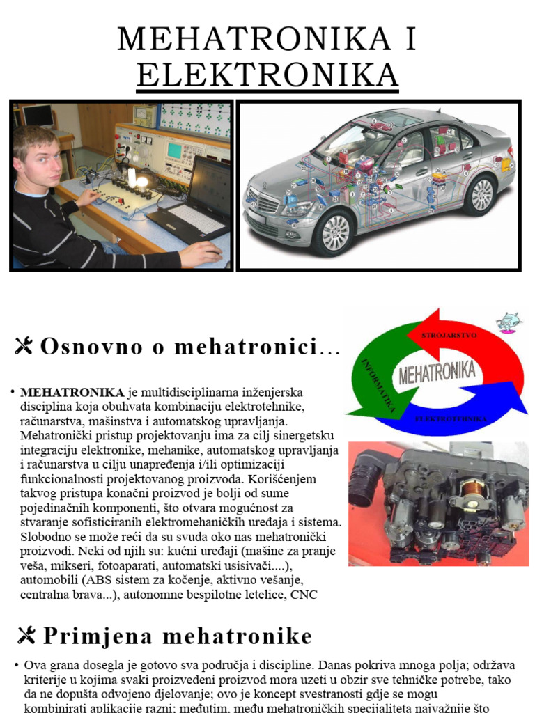 Mehatronika I Elektronika | PDF